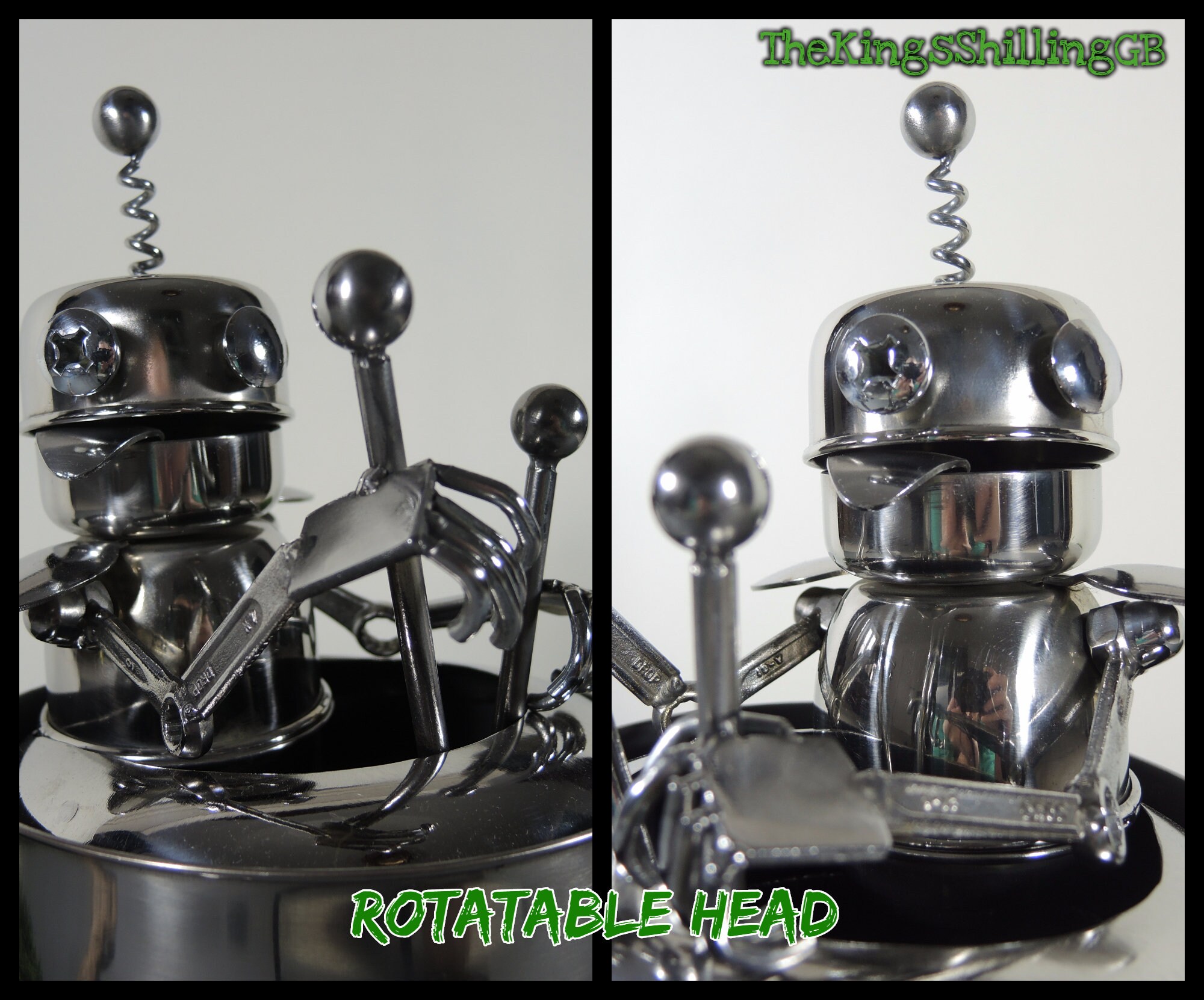 Mech-leg Robot Handmade Metal Sculpture 'baby's - Etsy