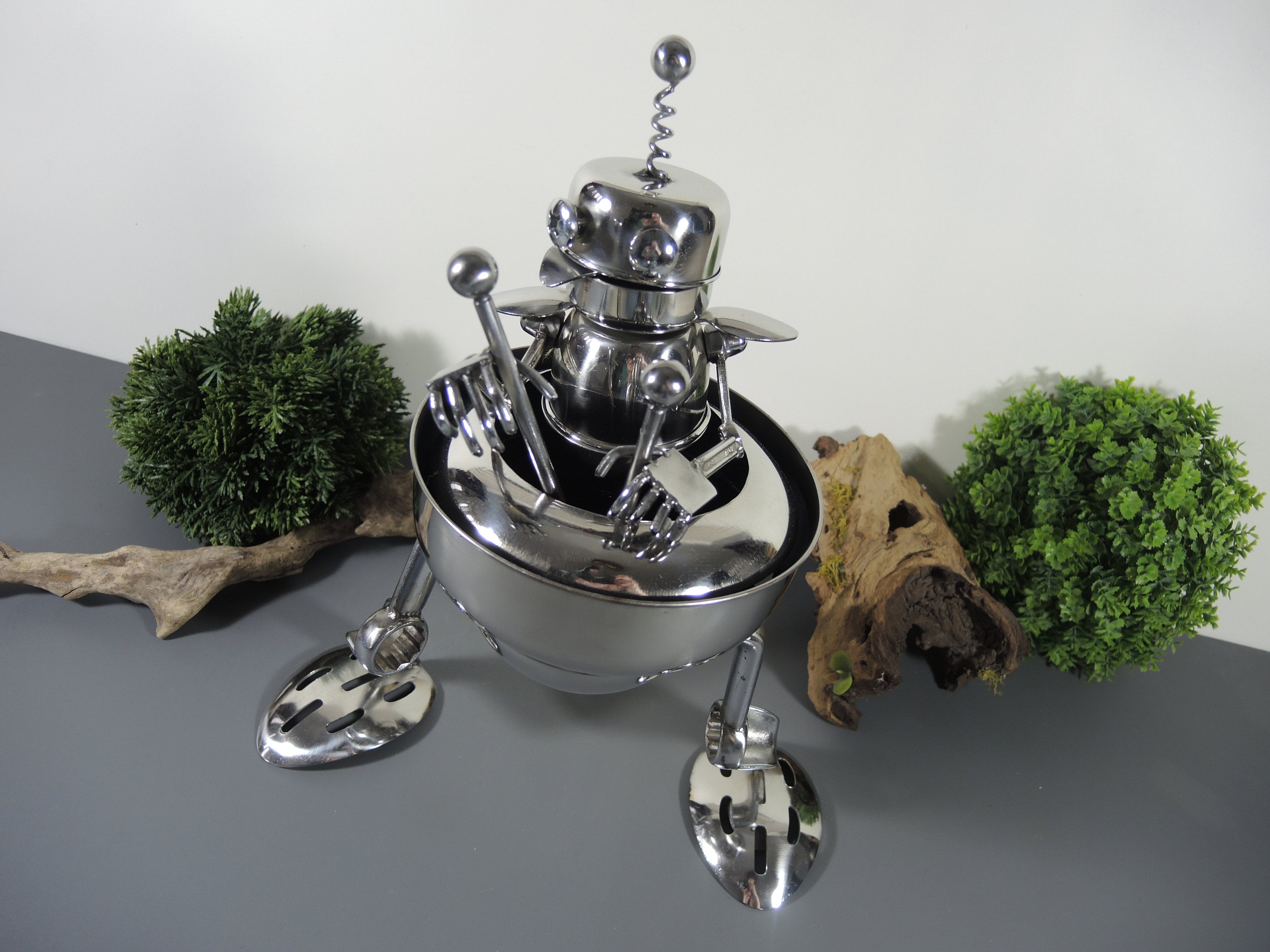 Mech-leg Robot Handmade Metal Sculpture 'baby's - Etsy