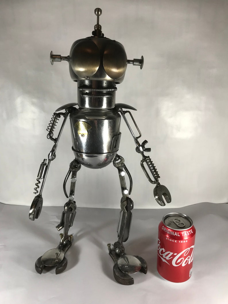 Robot Sculpture - Etsy