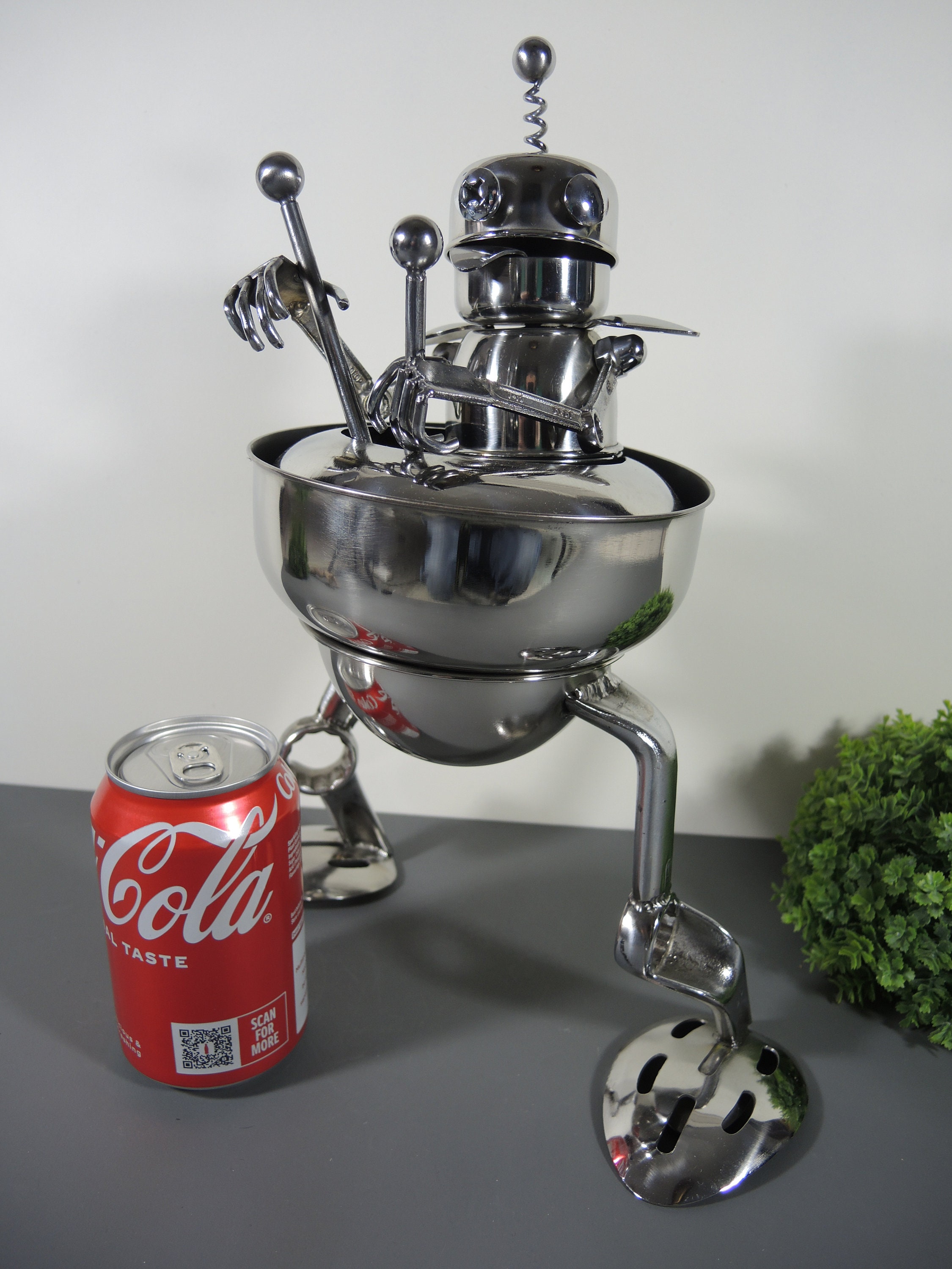Mech-leg Robot Handmade Metal Sculpture 'baby's - Etsy