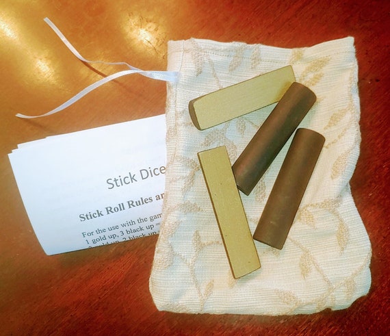 Egyptian Rolling Sticks Stick Dice | Etsy