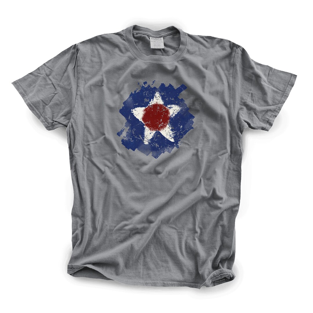 Primitive Drawing of U.S. Army Air Corp Insignia T-shirt, Assorted - Etsy