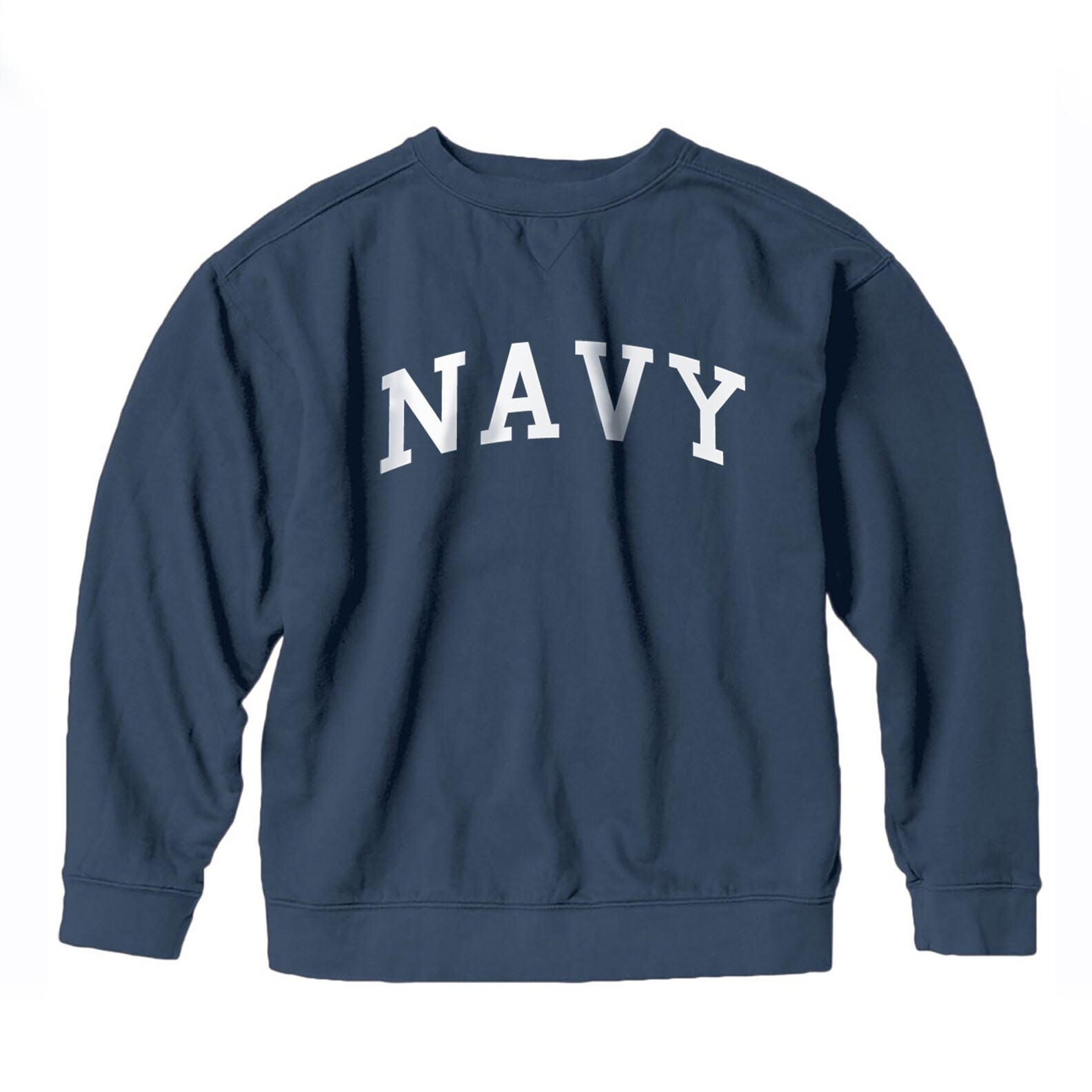 Navy Collegiate Sweatshirt Blue - Etsy