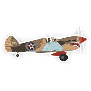 WWII Warplane Sticker Pack - Etsy