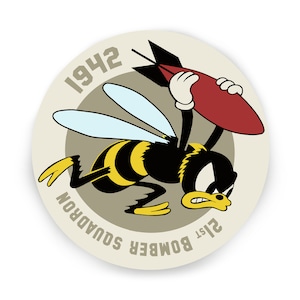 WWII USA Squadron Insignia Sticker Pack - Etsy