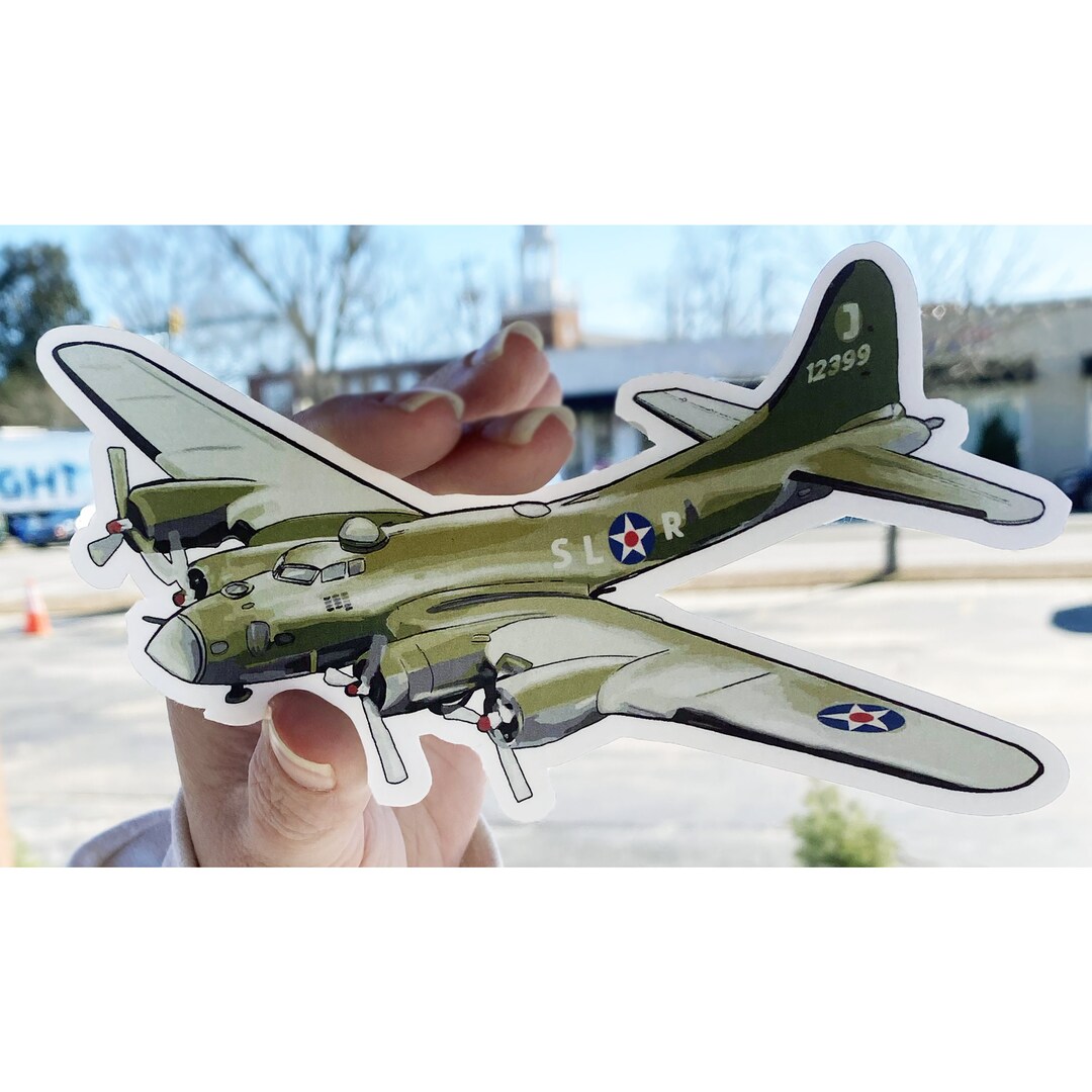 Boeing B-17 Flying Fortress 5.5" Sticker - Etsy