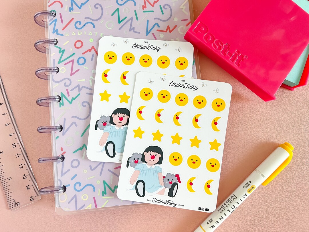 Retro Cartoon Planner Sticker Big Comfy Couch Planner Sticker Deco ...