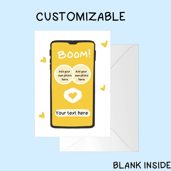 Bumble Dating Valentines Day Card Swipe Right Card - Etsy