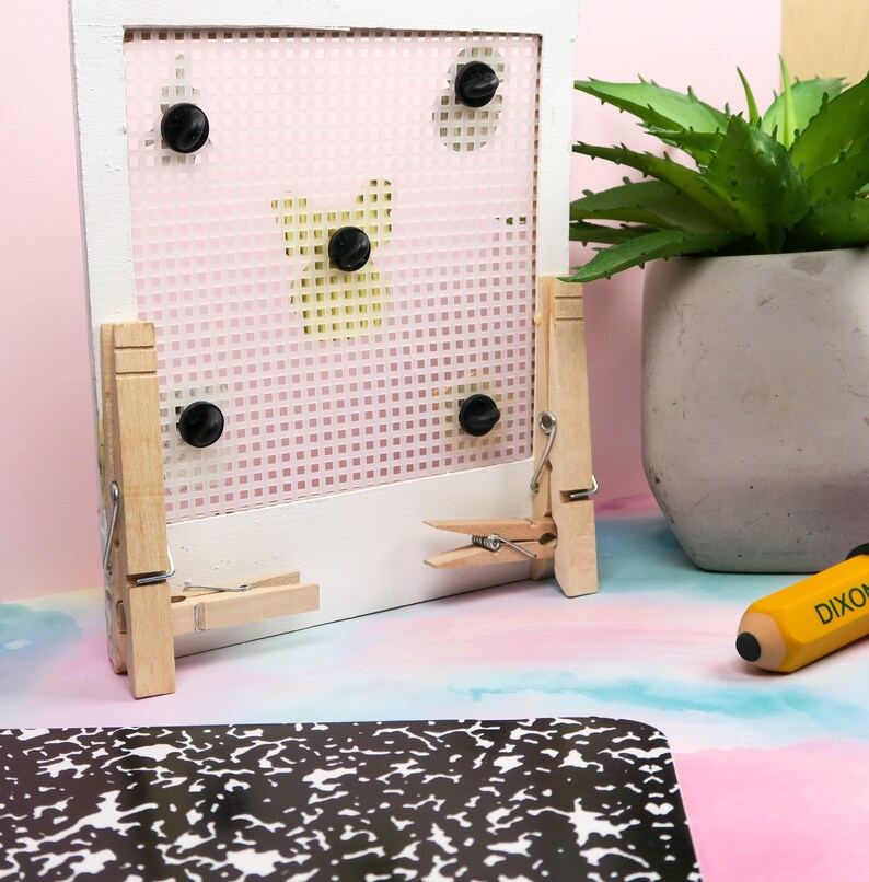 Desktop Pin Display Cute Unique Pin board Badge display | Etsy