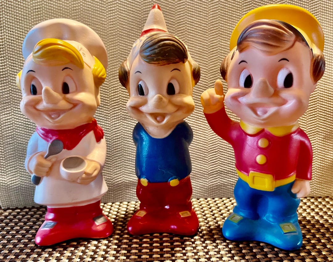 Vintage Kellogg's Snap Crackle Pop Rubber Squeaky Toys. Everyones ...