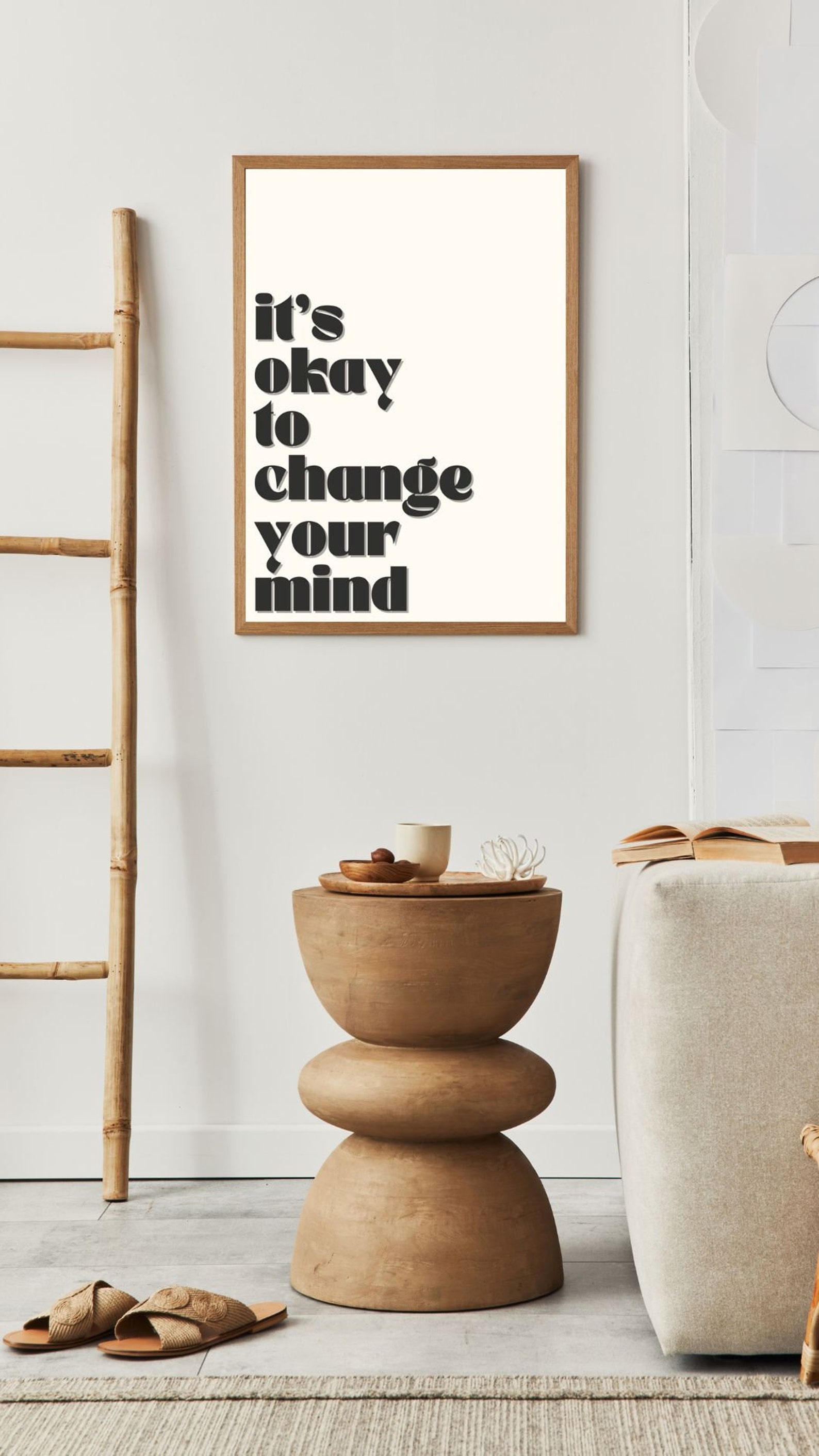 It's Okay to Change Your Mind | Printable Wall Art | Instant Download ...