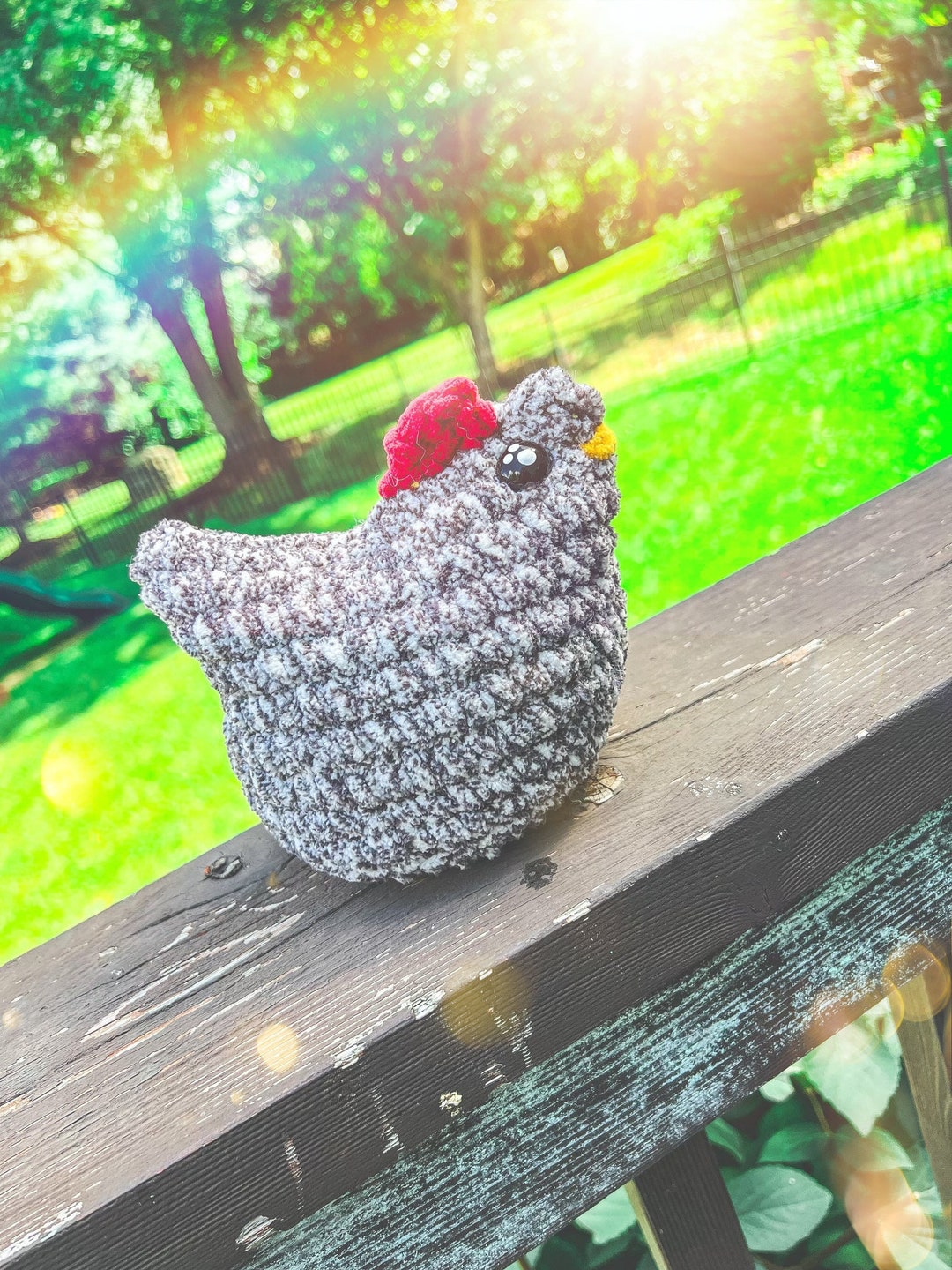Chicken Crochet Pattern, Digital Pattern, Chicken, Farm Animal ...