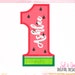 Watermelon Number, One in a Melon, Fruit, Watermelon, Number Applique ...