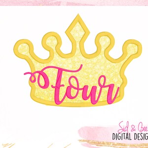 Princess Birthday, Crown Numbers, Tiara, Fourth Birthday, Four, 4 ...