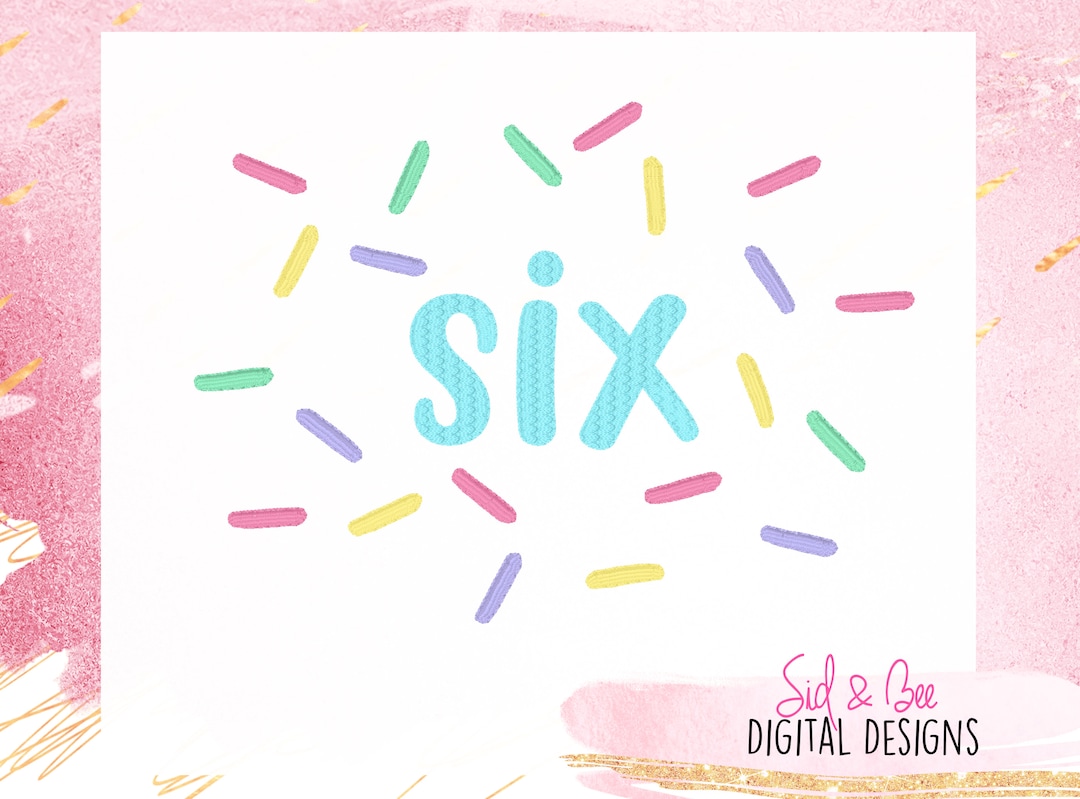 Sprinkles Birthday, Sprinkles Design, Ice Cream, Donut Birthday, Six ...