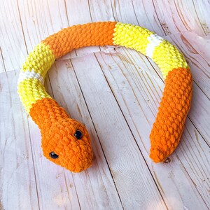 Snake Crochet Pattern, Digital Pattern, Snake, Snakes, Amigurumi, Plush ...