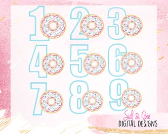 Applique Numbers Set, Embroidery Numbers, Birthday, Pineapple, Applique ...