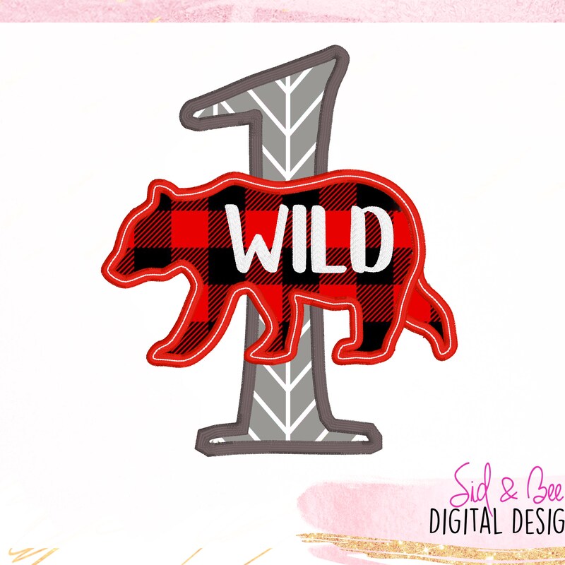 Wild One Bear - Etsy