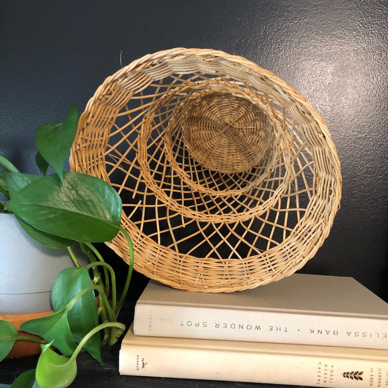Vintage Wicker Holiday Bell. Basket. Home Decor. Christmas Decor. - Etsy