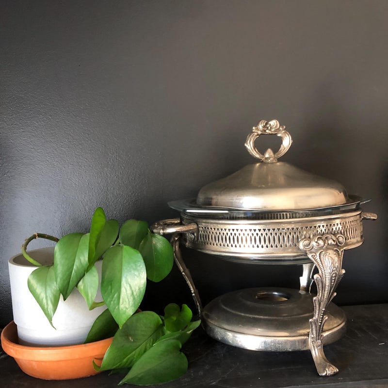 Silver Buffet Server - Etsy
