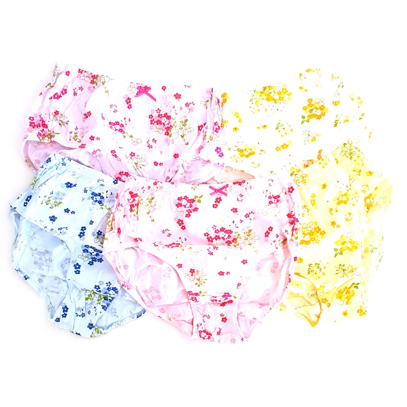 Floral Print Panties Etsy