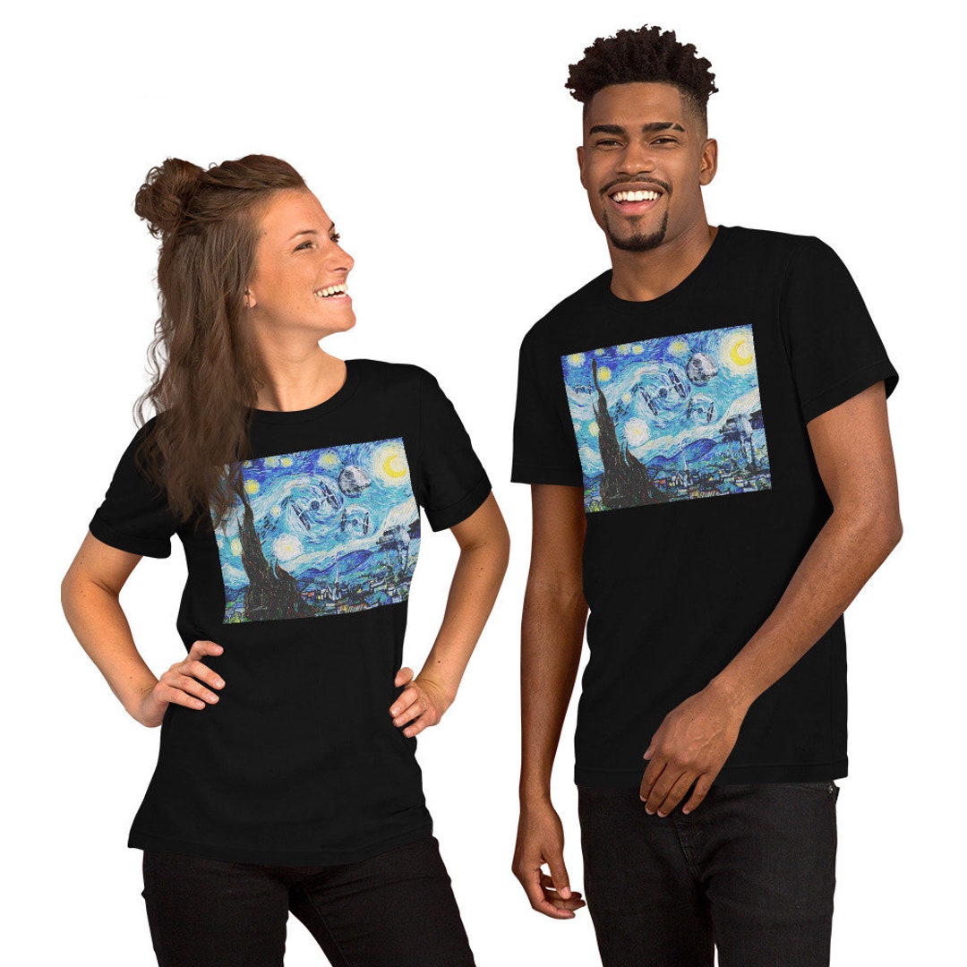 TIE Fighters on a Starry Night (unisex T-shirt) - Etsy