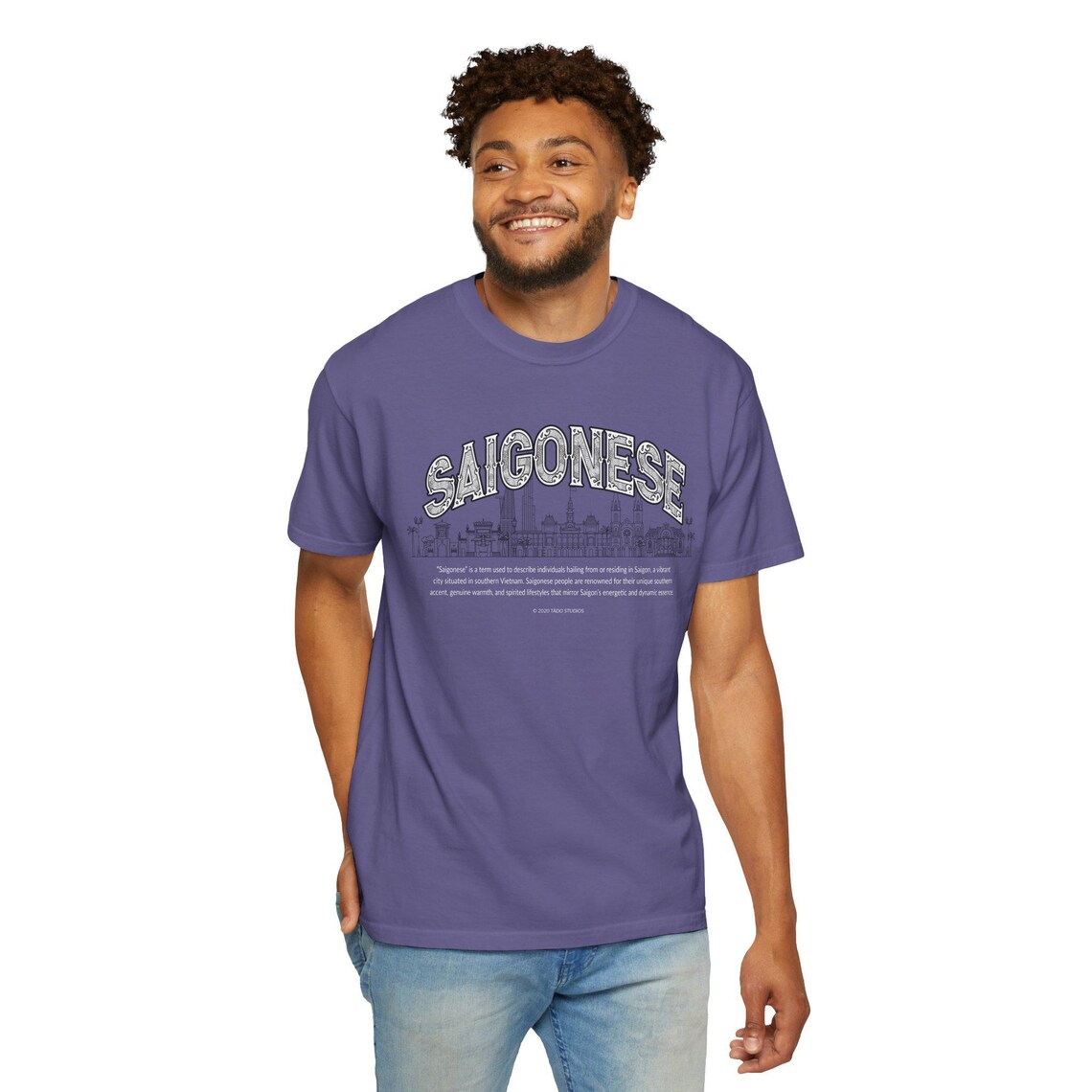 Saigonese (unisex Garment-dyed T-shirt) - Etsy