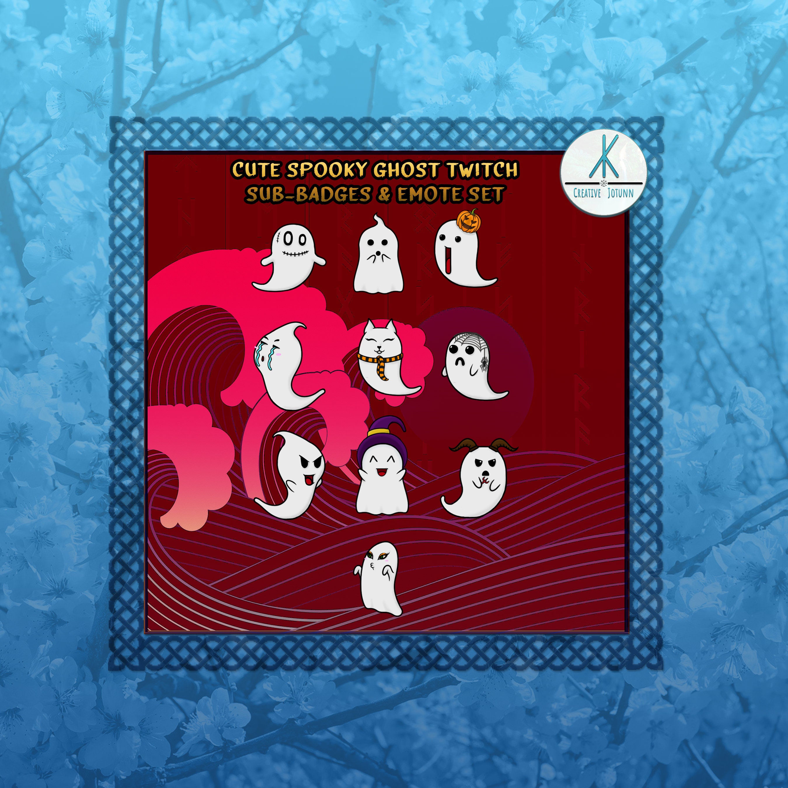 Cute Spooky Ghost Twitch Sub Badges Cheer Bit Badges Emotes cute-spooky-ghost-twitch-sub-badges-cheer-bit-badges-emotes