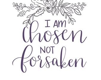 I am chosen | Etsy