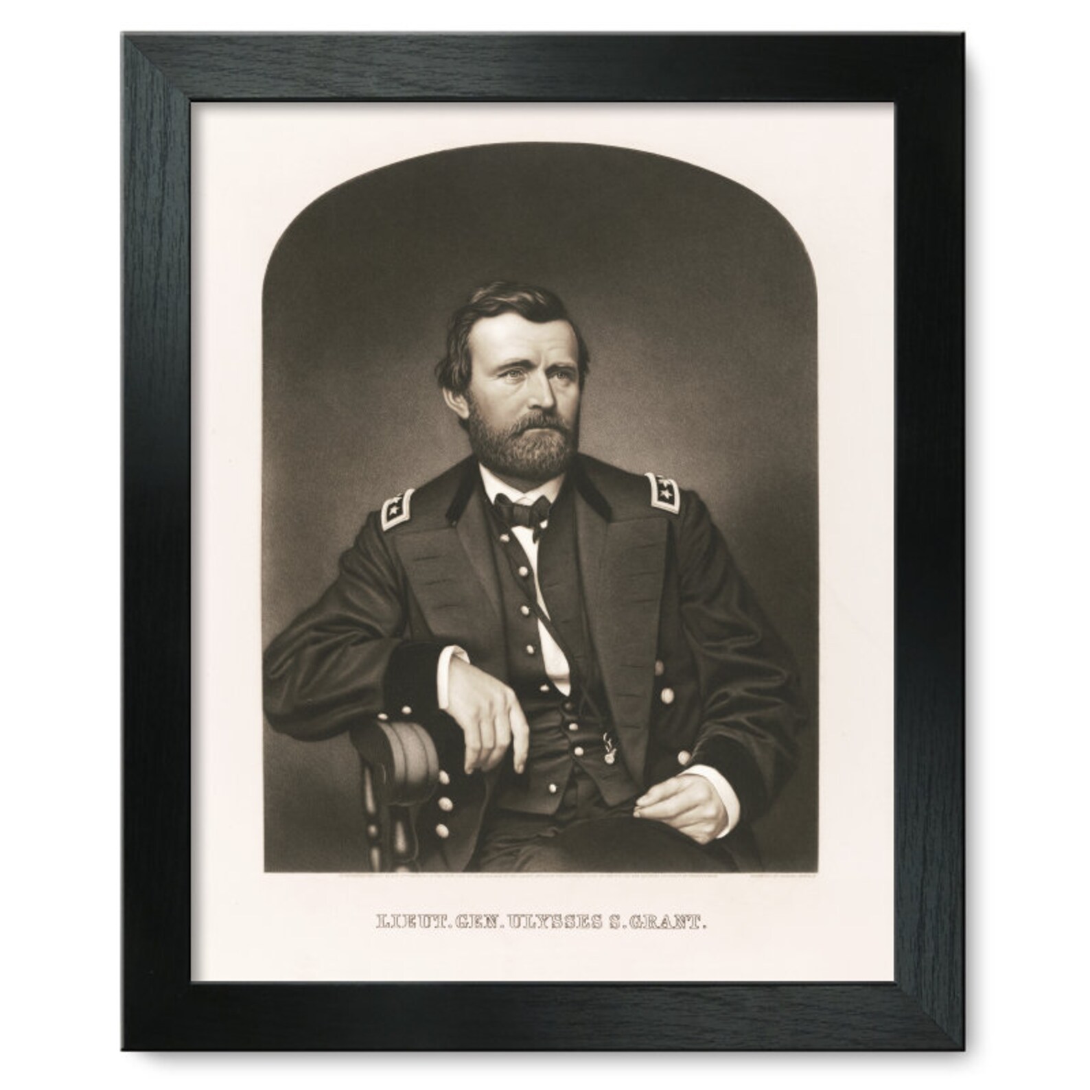 Framed Print: Lieut. Gen. Ulysses S. Grant | Etsy Framed Print: Lieut. Gen. Ulysses S. Grant | Etsy