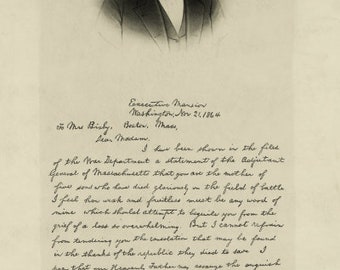 Framed Bixby Letter - Etsy