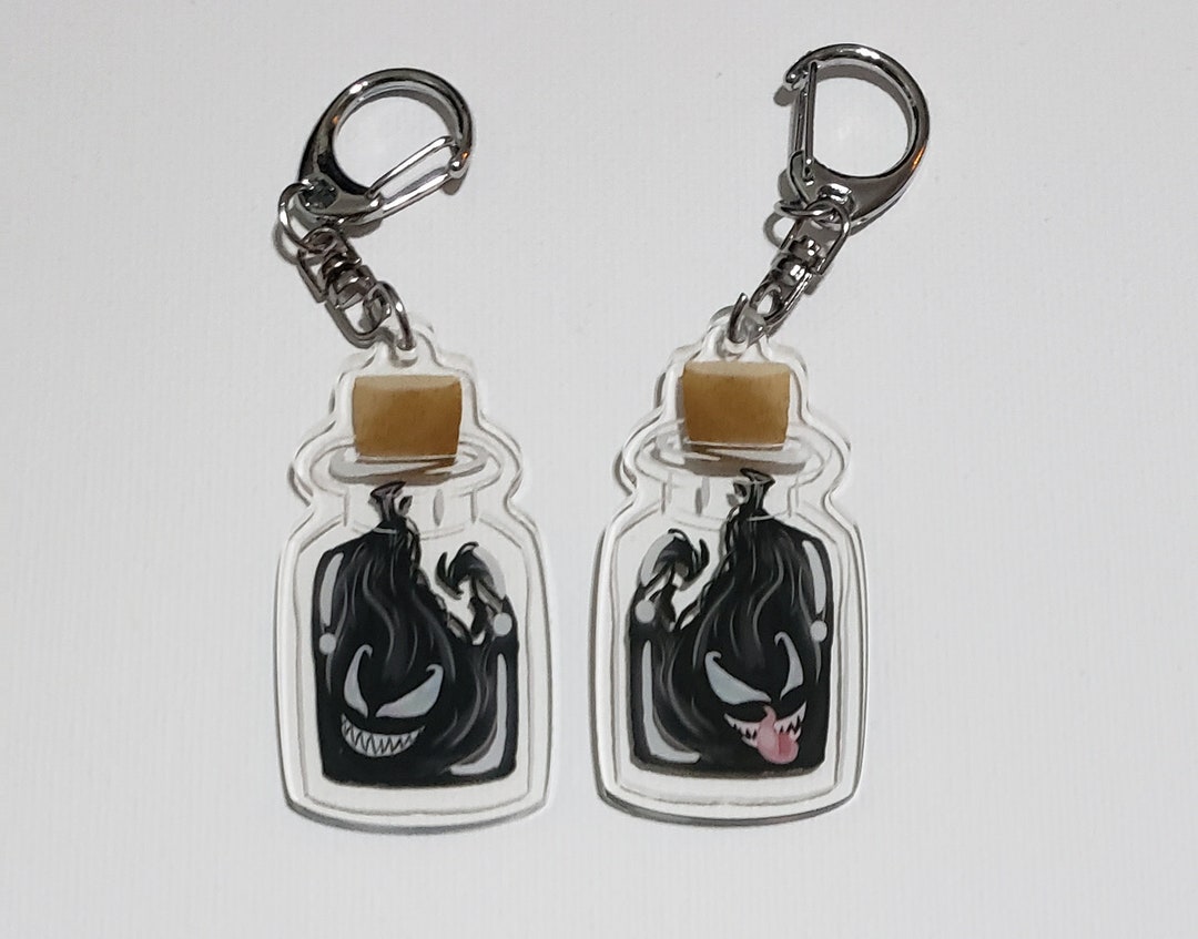Marvel Venom 2018 in a Bottle 2.5" Keychain - Etsy