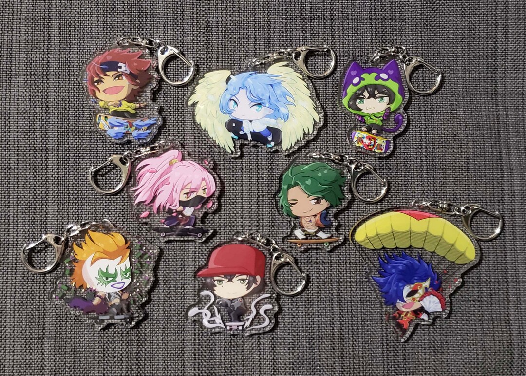 CLEARANCE SK8 the Infinity Acrylic Keychains Reki, Langa, Miya, Cherry ...