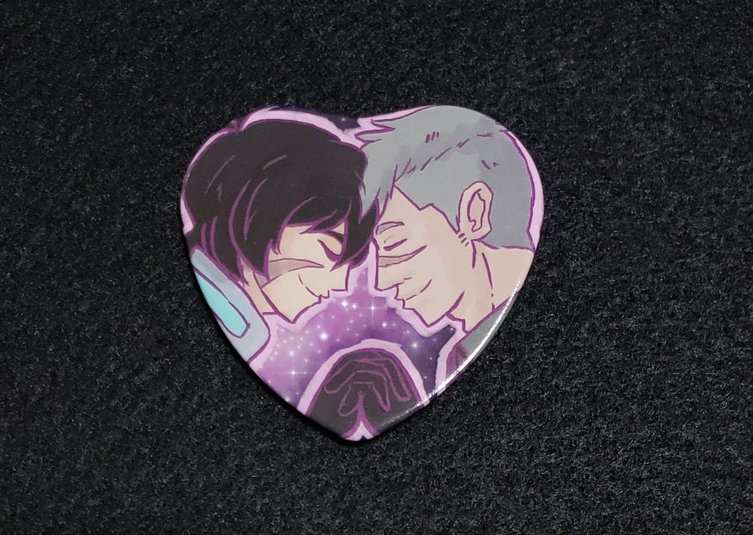 Voltron VLD Sheith Shiro Keith Heart Button - Etsy