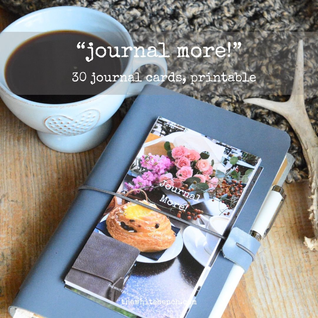 Journaling Cards Printable, Planner Cards, Inspirational Journal Card ...