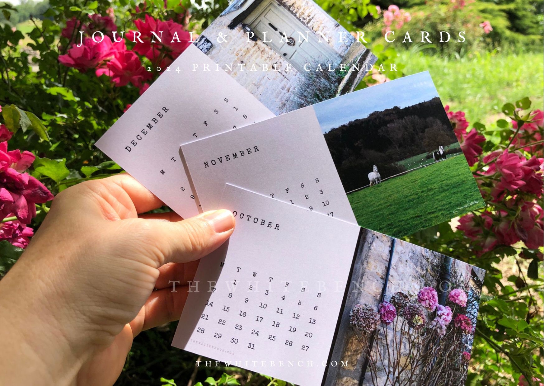 2024 Planner Calendar, Small Calendar 2024, Desk Calendar 2024 ...