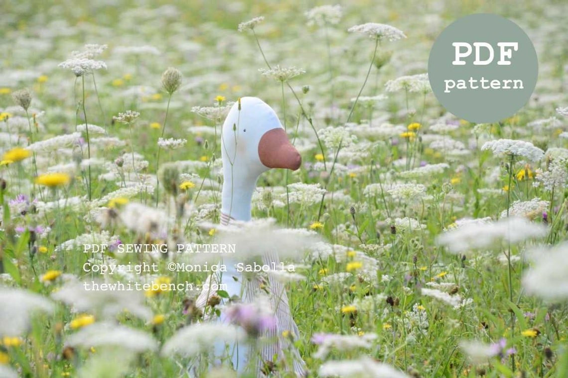 Sewing Pattern GOOSE & Step-by-step Tutorial PDF Sewing - Etsy