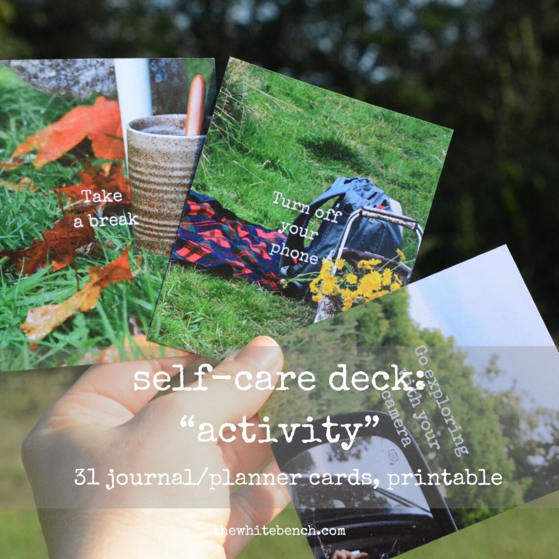 SELF CARE Journal Cards, Self Care Deck Printable Journaling Prompts ...