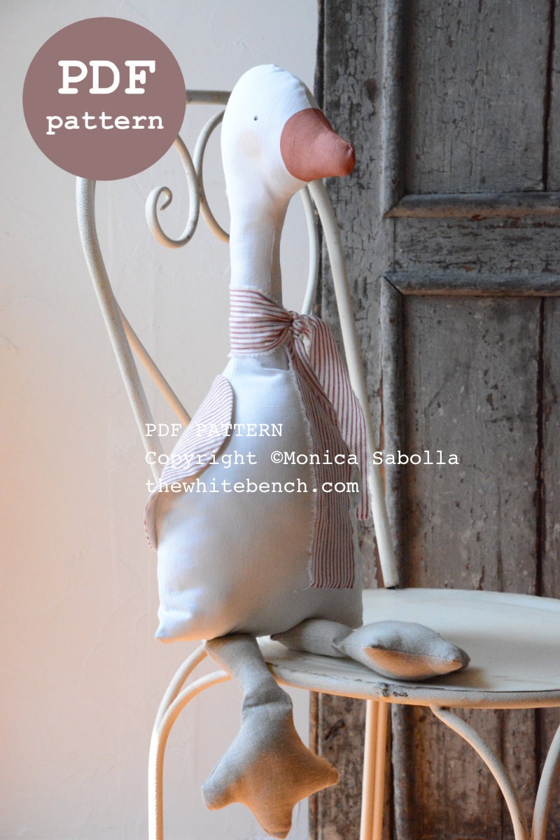 Sewing Pattern GOOSE & Step-by-step Tutorial PDF Sewing - Etsy
