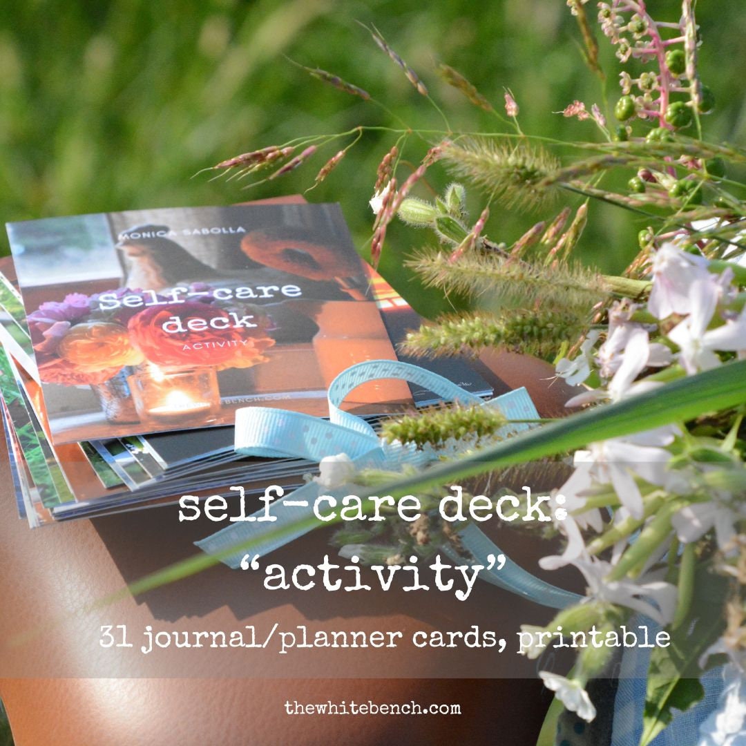 SELF CARE Journal Cards Self Care Deck Printable Journaling - Etsy
