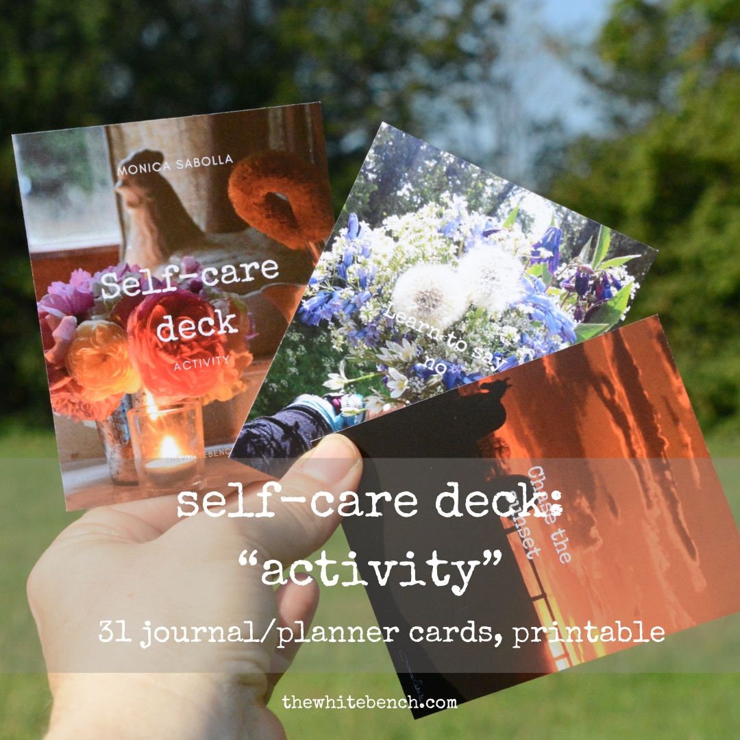 SELF CARE Journal Cards, Self Care Deck Printable Journaling Prompts ...