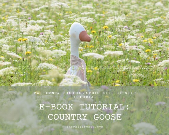Sewing Pattern GOOSE & Step-by-step Tutorial PDF Sewing | Etsy