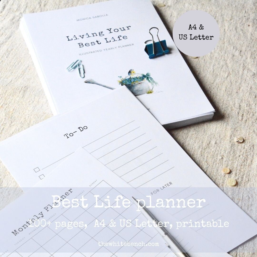 Printable Life Planner, Life Binder Plan Your Perfect Year Ring Binder ...