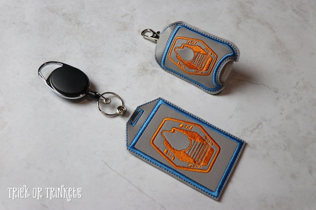 OTS ID Holder & Sanitizer Holder - Etsy