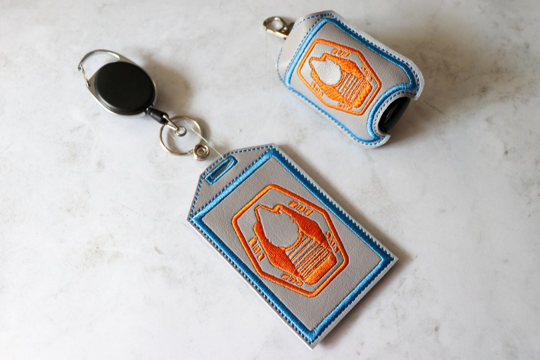 OTS ID Holder & Sanitizer Holder - Etsy
