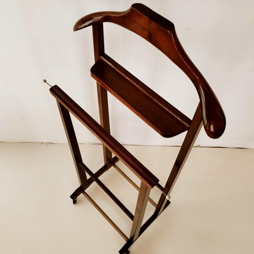 Servomuto / Porta Abiti / Appendiabiti Da Camera Art Déco Vintage Anni '60 / '70, in Colore ...