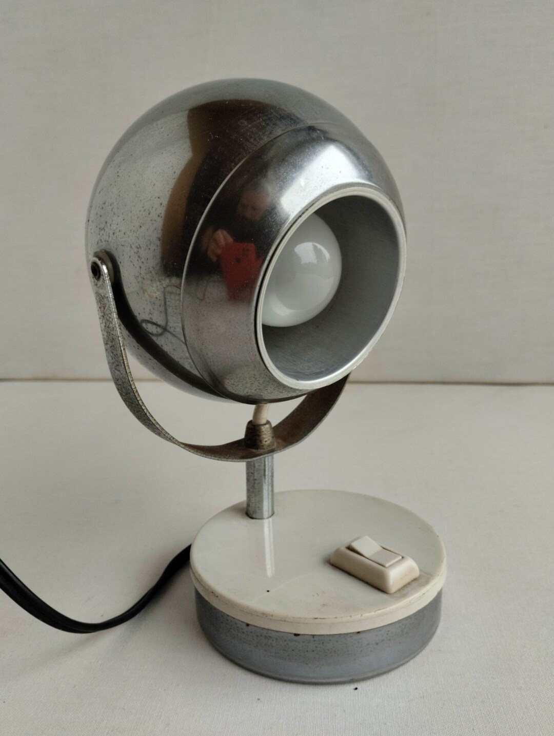 Vintage Space Age Eyeball Table Lamp Goffredo Reggiani - Etsy