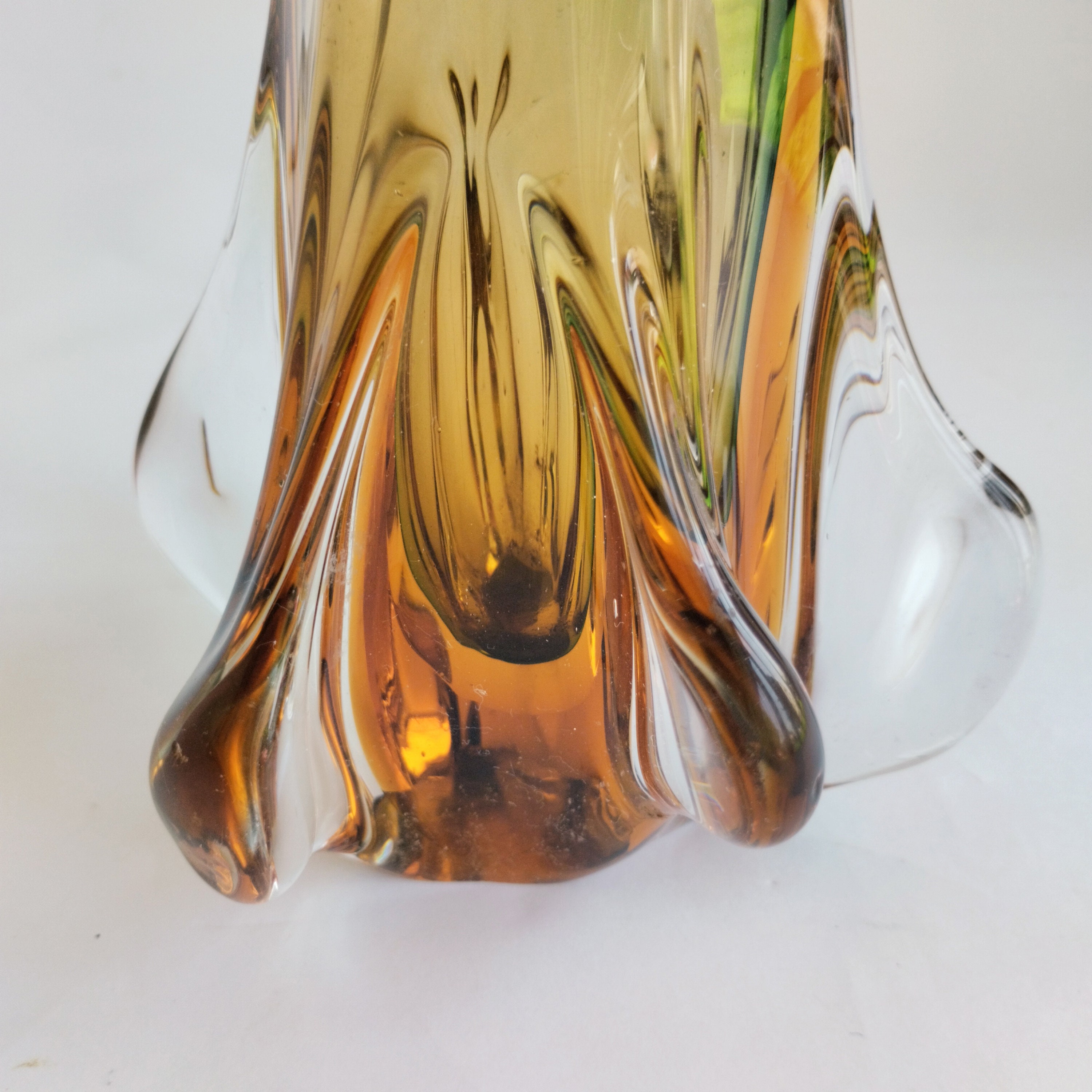 Murano Glass Vase, Lounge Style, Vintage 1960s - Etsy