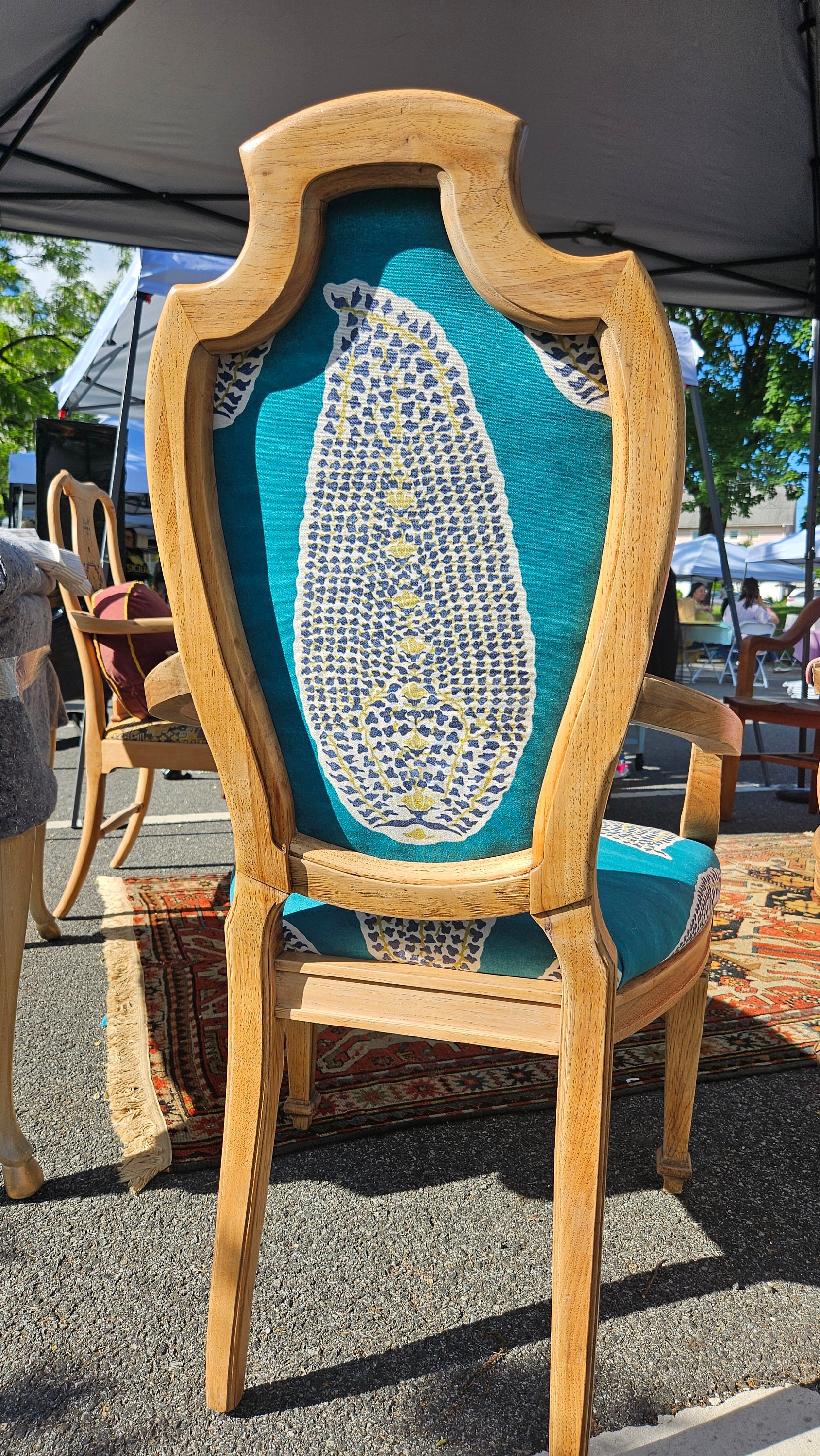 Italian Provincial Cain Back Chair - Etsy