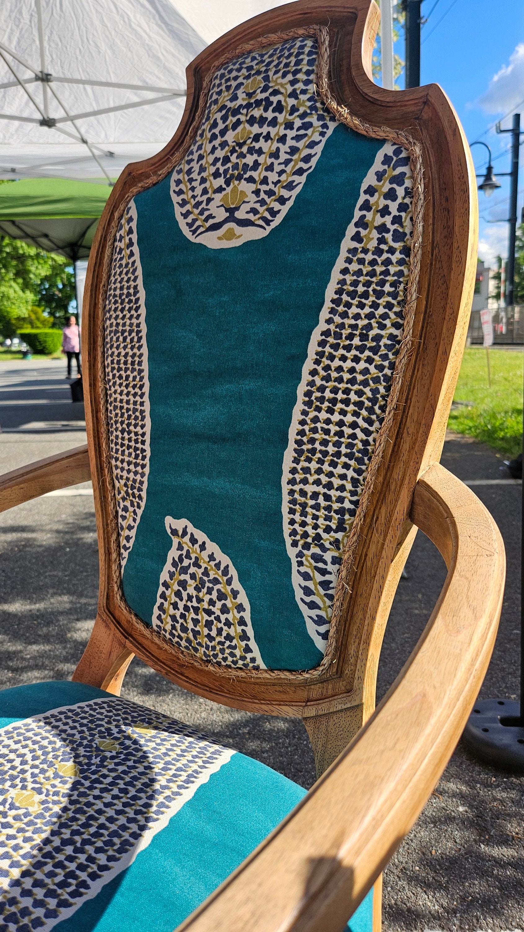 Italian Provincial Cain Back Chair - Etsy